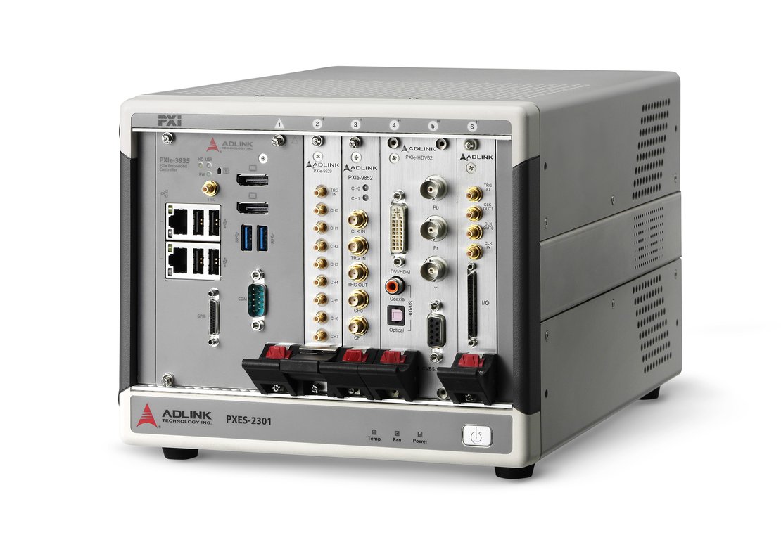 PXES-2301 PXI Chassis 3U 5 Slot PXIe All Hybrid Case AC up to 8GB/s